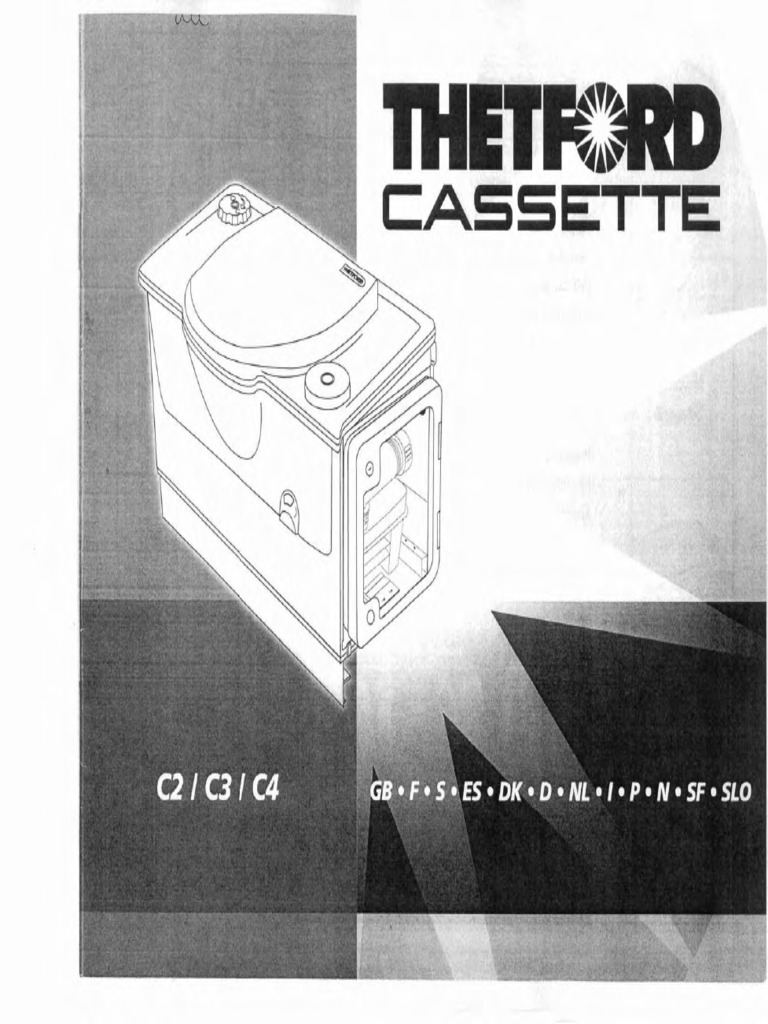 Thetford Cassette Instructions For Use | PDF