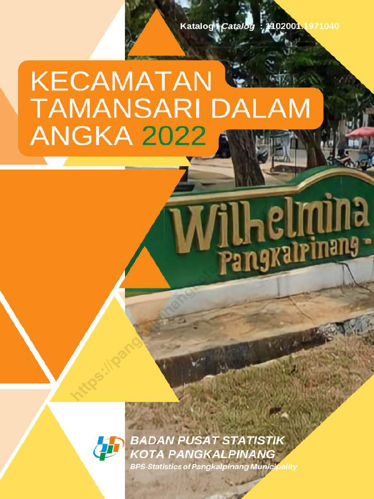 Kecamatan Taman Sari Dalam Angka 2022 | PDF