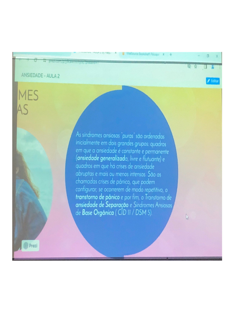 Ansiedade - Aula 2 | PDF