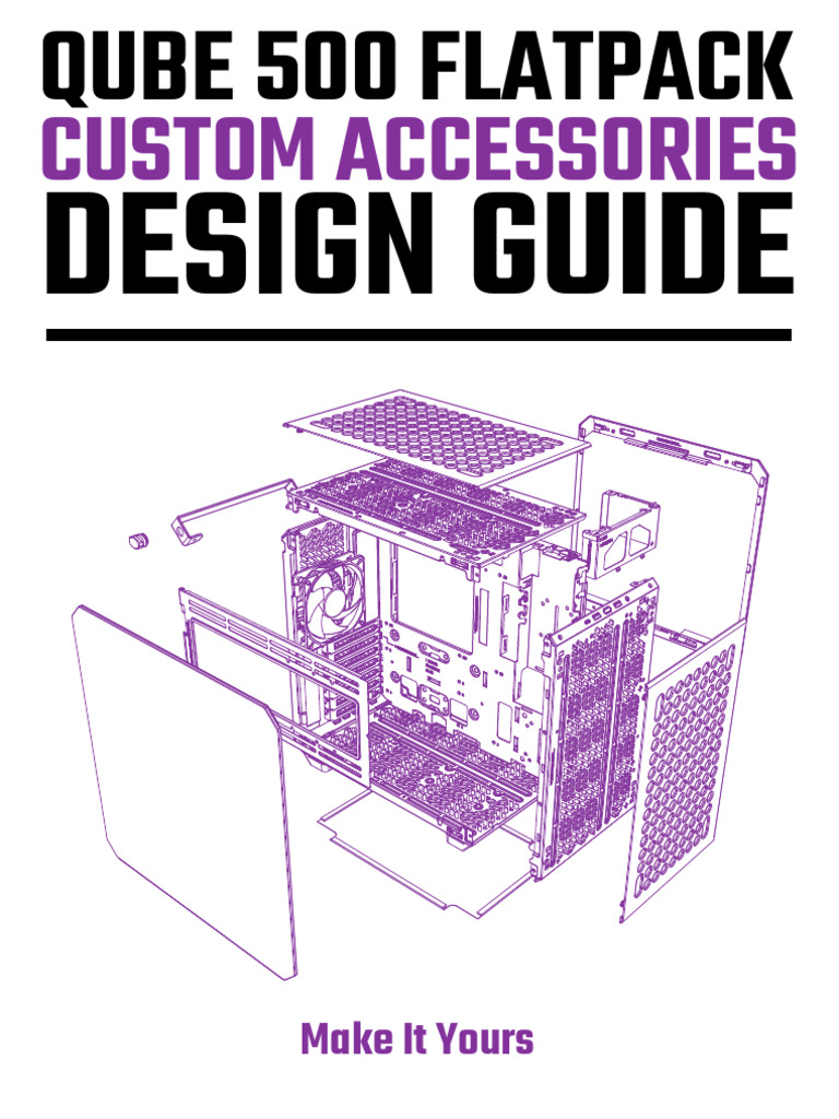 QUBE 500 3D Printing Design Guide | PDF | Manufactured Goods