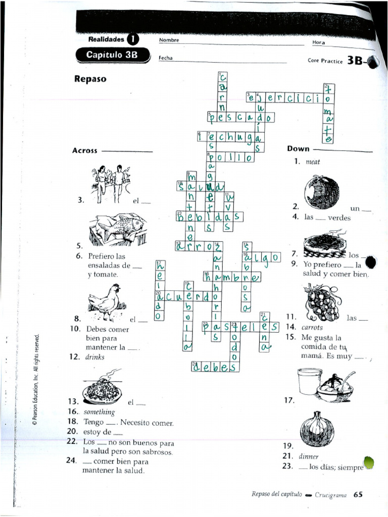3b Answer Keys | PDF