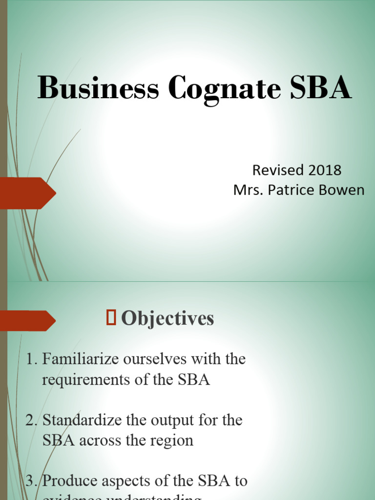 Business Cognate SBA 1 | PDF | Methodology | Survey Methodology