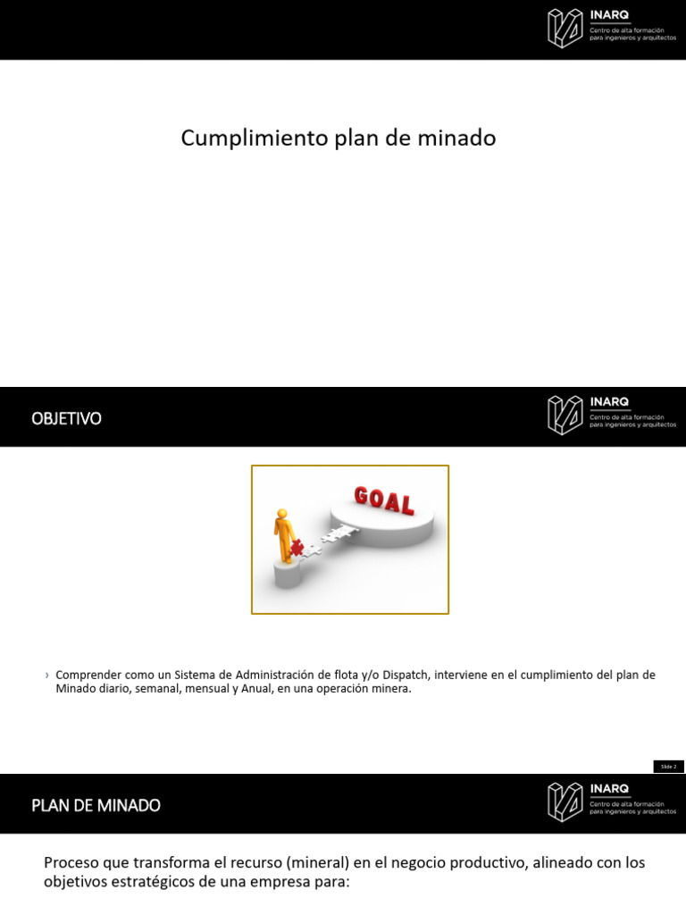 s5 Sesion02 Cumplimiento Plan de Minado 1710812070 | PDF ...
