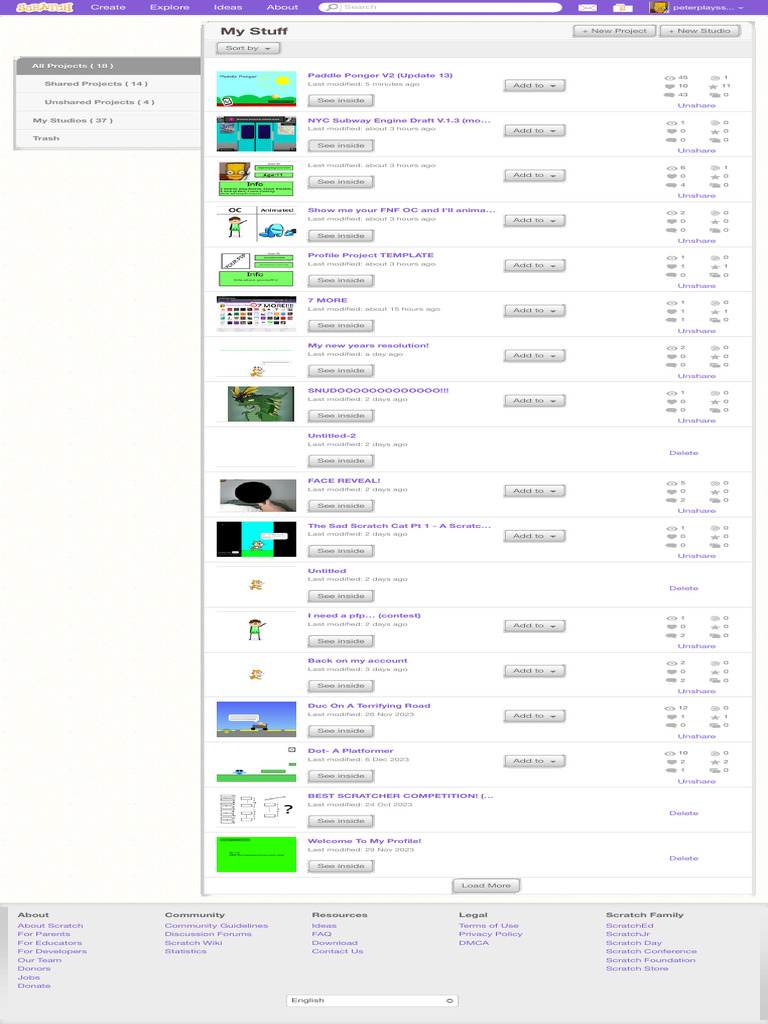Scratch - Imagine, Program, Share | Download Free PDF | Internet | Web 2.0