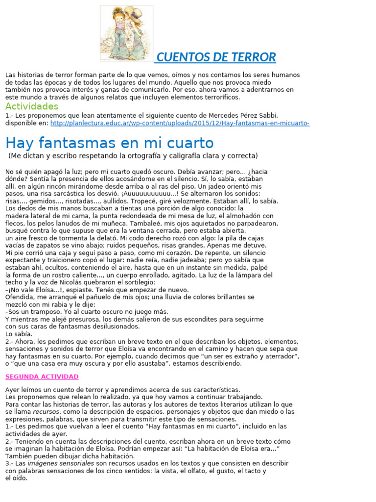 Cuentos de Terror | PDF | Narración | Cuentos