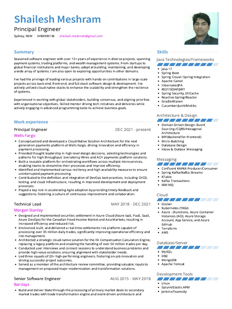 Principal Engineer with Cloud Expertise | PDF | Cloud Computing ...