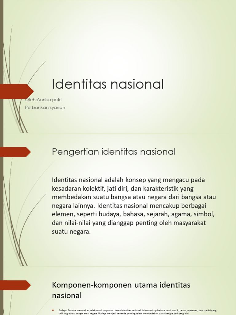 Identitas Nasional dan Keberagaman | PDF
