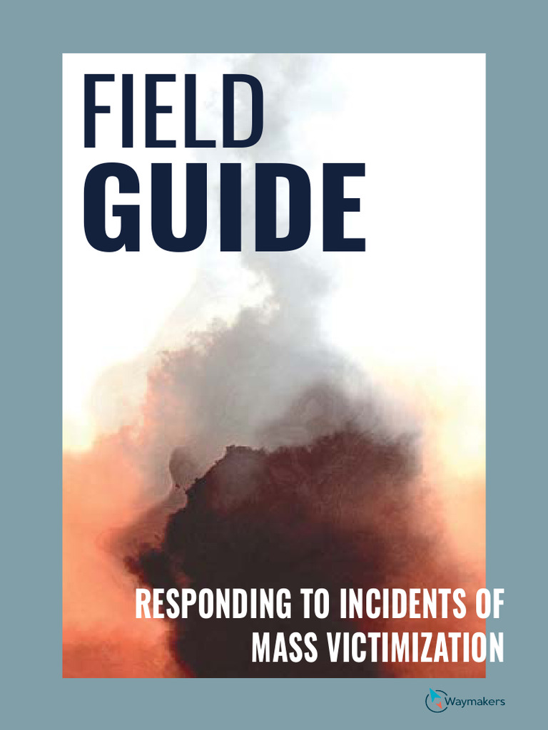 Field Guide Responding To Incidents of Mass Victimization ADA | PDF ...