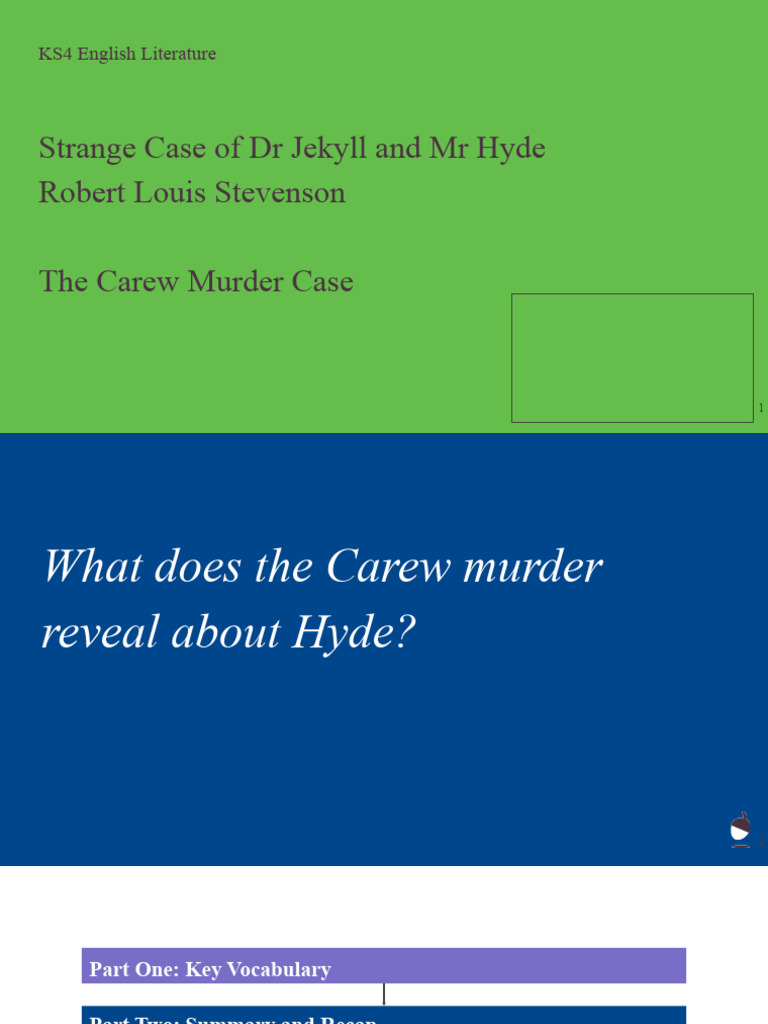 The Carew Murder Case | PDF | Strange Case Of Dr Jekyll And Mr Hyde ...