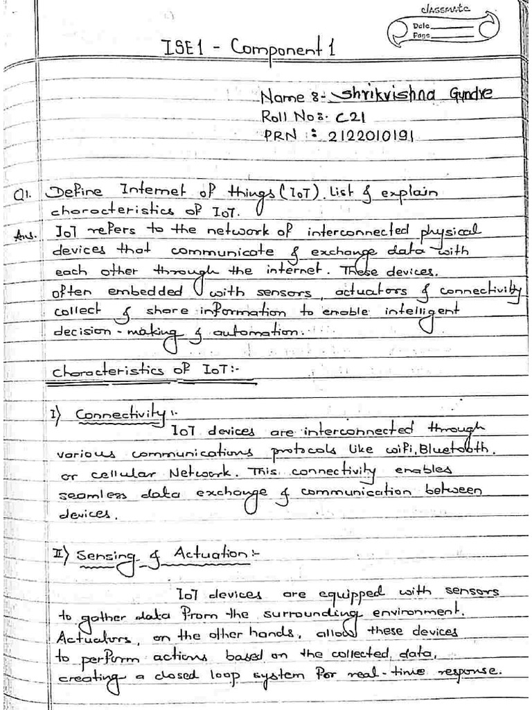 IOT Assignment1 C21 | PDF