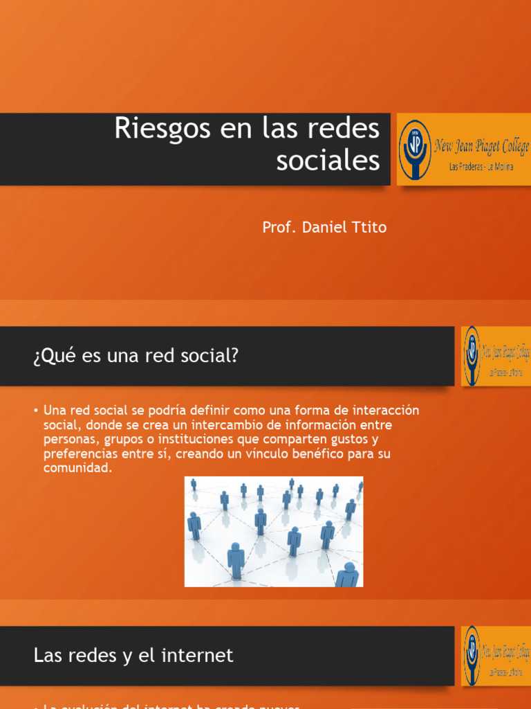 Riesgos en Las Redes Sociales | PDF | Servicio de redes sociales | Acoso cibernético
