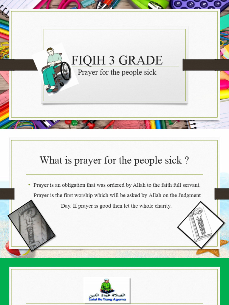 MATERI 3rd PRAYER FOR THE PEOPLE SICK TUTORIAL | PDF | Prayer | God In ...