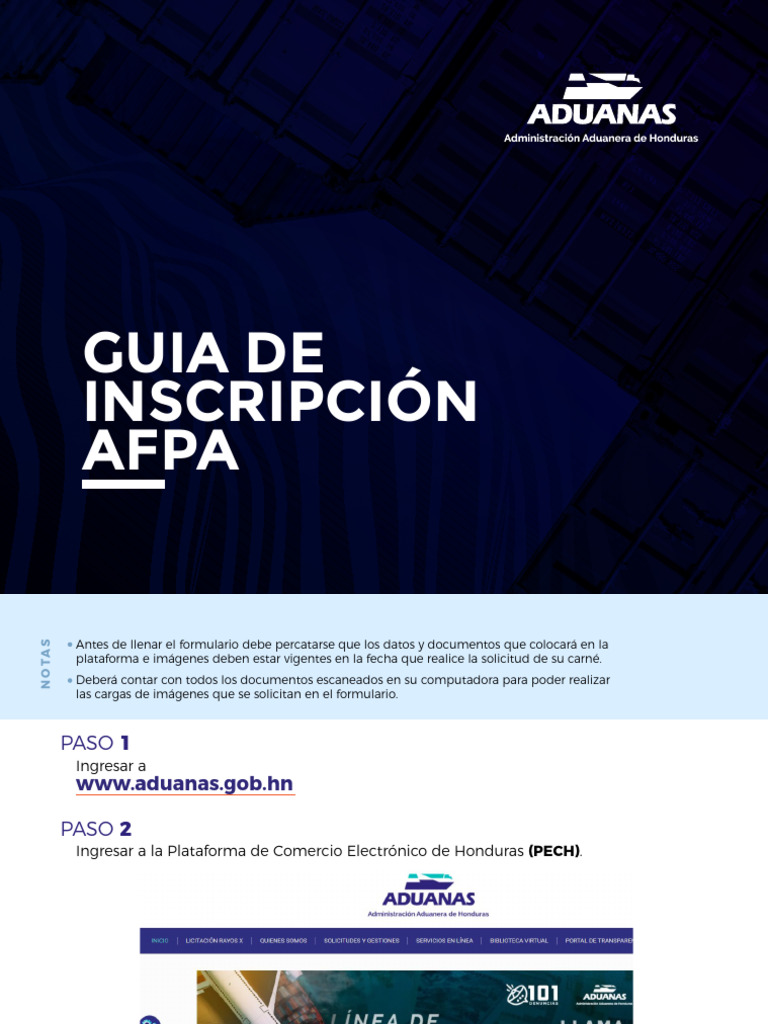 Guía de Inscripción AFPA | PDF | Informática