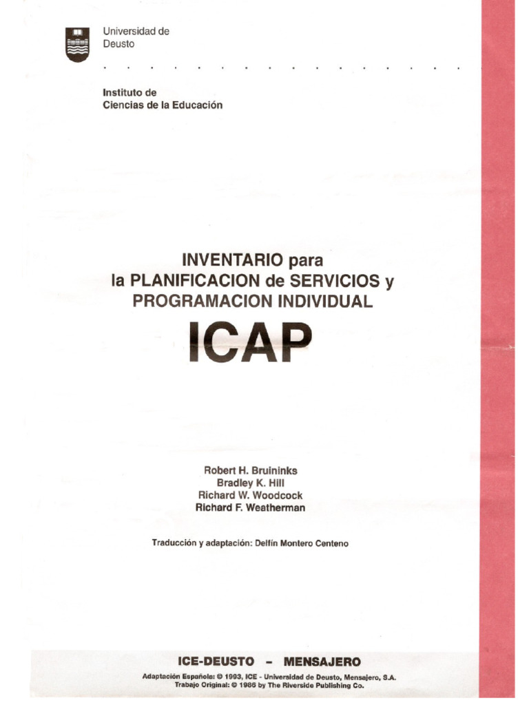 Icap Versión Española | PDF