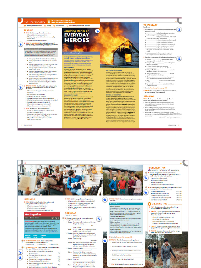 Language Hub Unit 1 | PDF