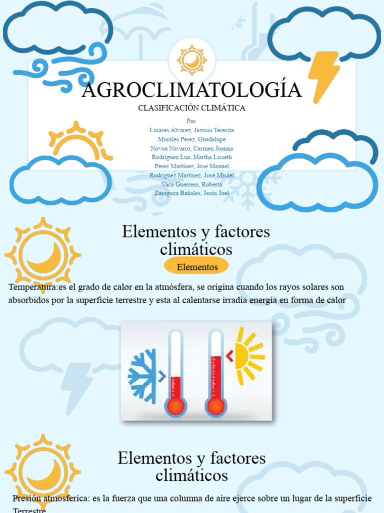 Agroclimatología Unidad 3 | PDF | Clima | Clima templado