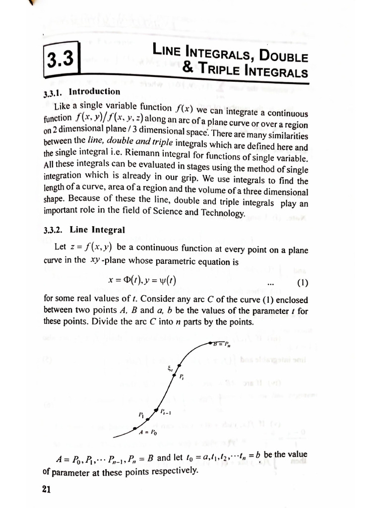 Multiple Integral | PDF
