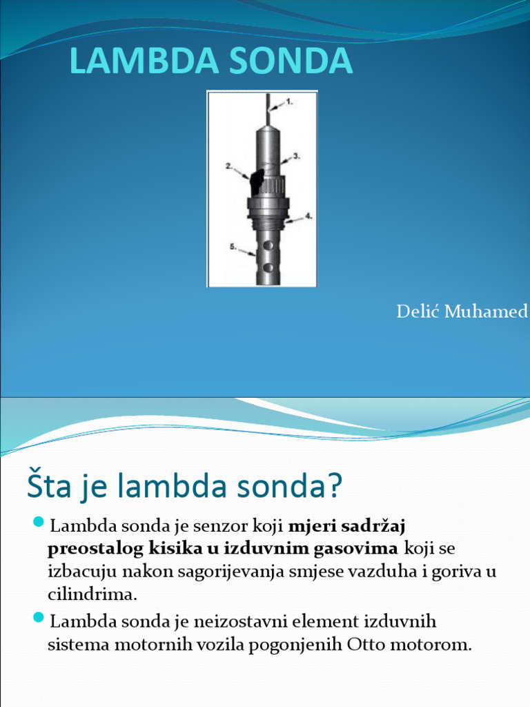 Lambda Sonda 1 | PDF