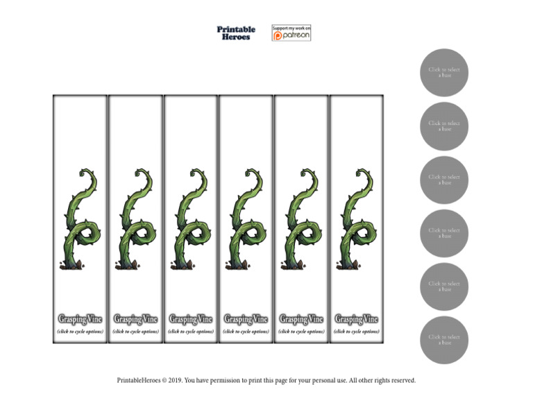 Spell - Grasping Vines - 01 - Free | PDF