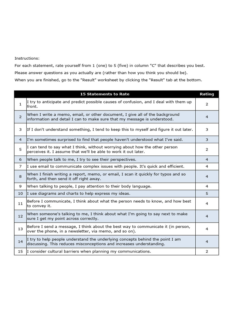 Communication Skills | PDF | Communication | Cognitive Science