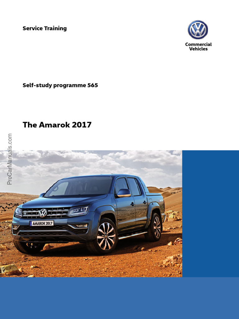 SSP 565 The Amarok 2017 | PDF | Diesel Engine | Manual Transmission