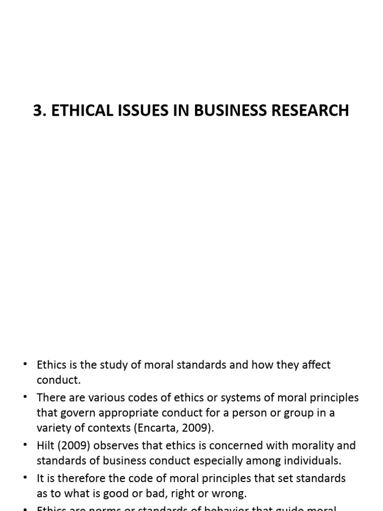 Ethical Issues in Research | PDF | Informed Consent | Deception