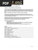 Restaurant Standard Operating Procedure | PDF | Wellness