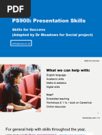 EDPM SBA Presentation Guidelines | PDF