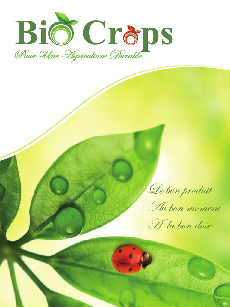 COM FIN MAQ Catalogue Bio Crops | PDF