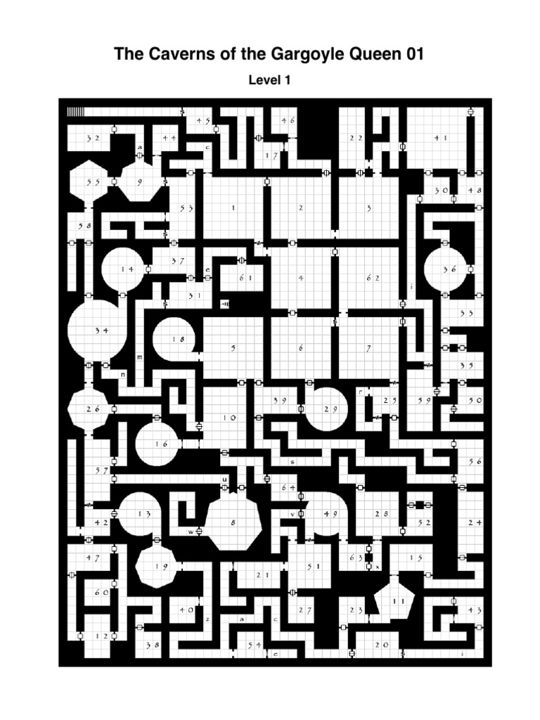 The Caverns of The Gargoyle Queen 01 | PDF | Door