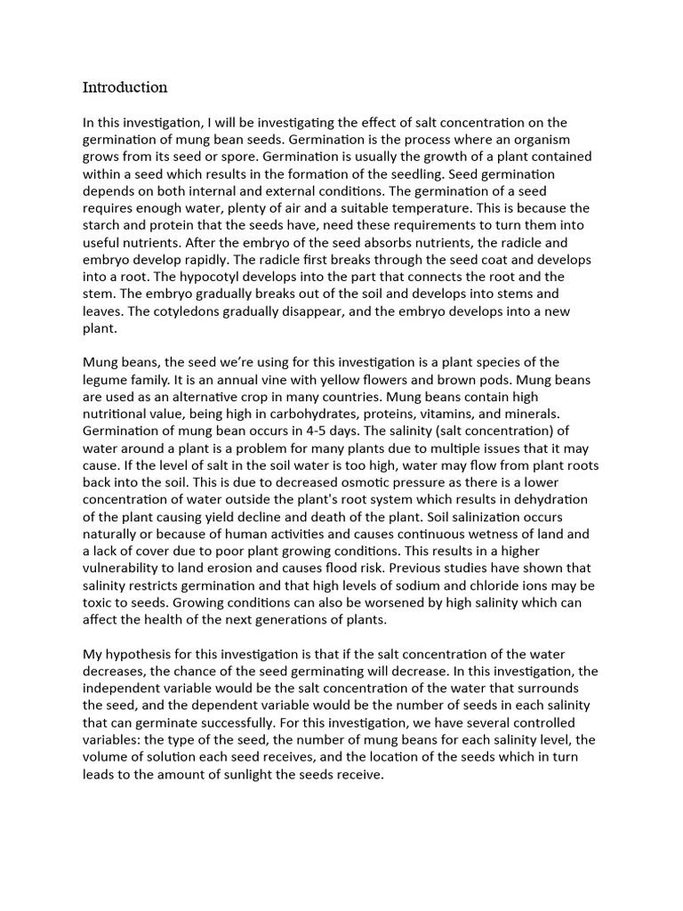 Ecology CAT | Download Free PDF | Seed | Germination