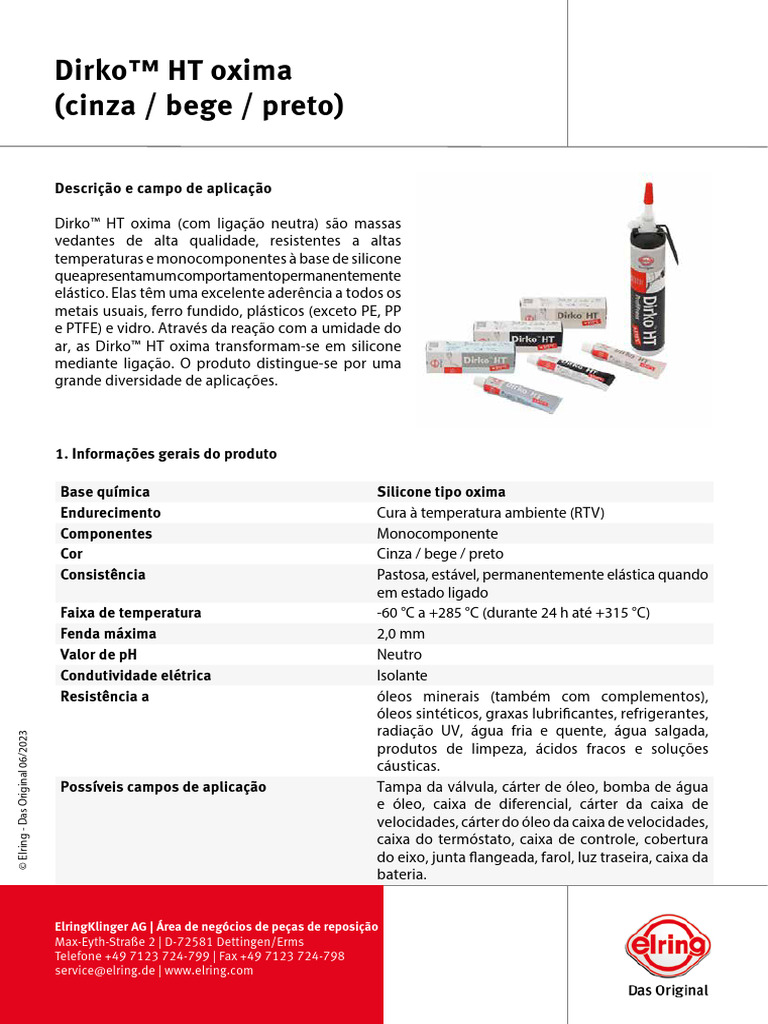 Dirko HT Oxim Grau Beige Schwarz TDB 2023 PTBR | PDF | Ciências Físicas ...