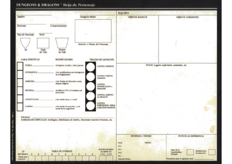 Ficha_1992_D&D_Borras | PDF