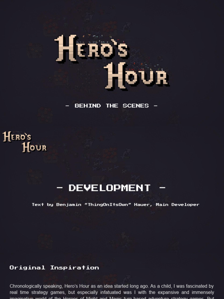 Hero's Hour Development Insights | PDF | Pokémon