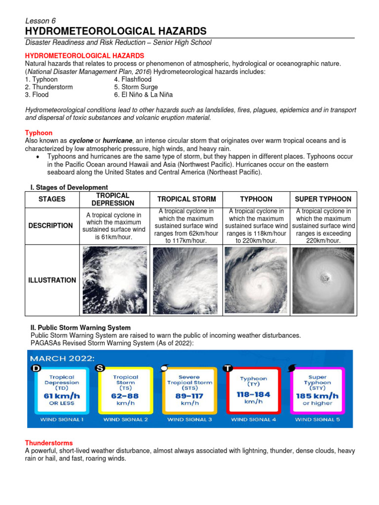 Lesson 6 1 | Download Free PDF | Tropical Cyclones | Flood