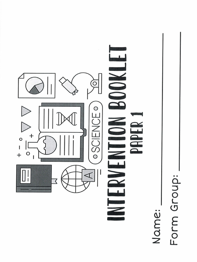 Science Revision Booklet | PDF