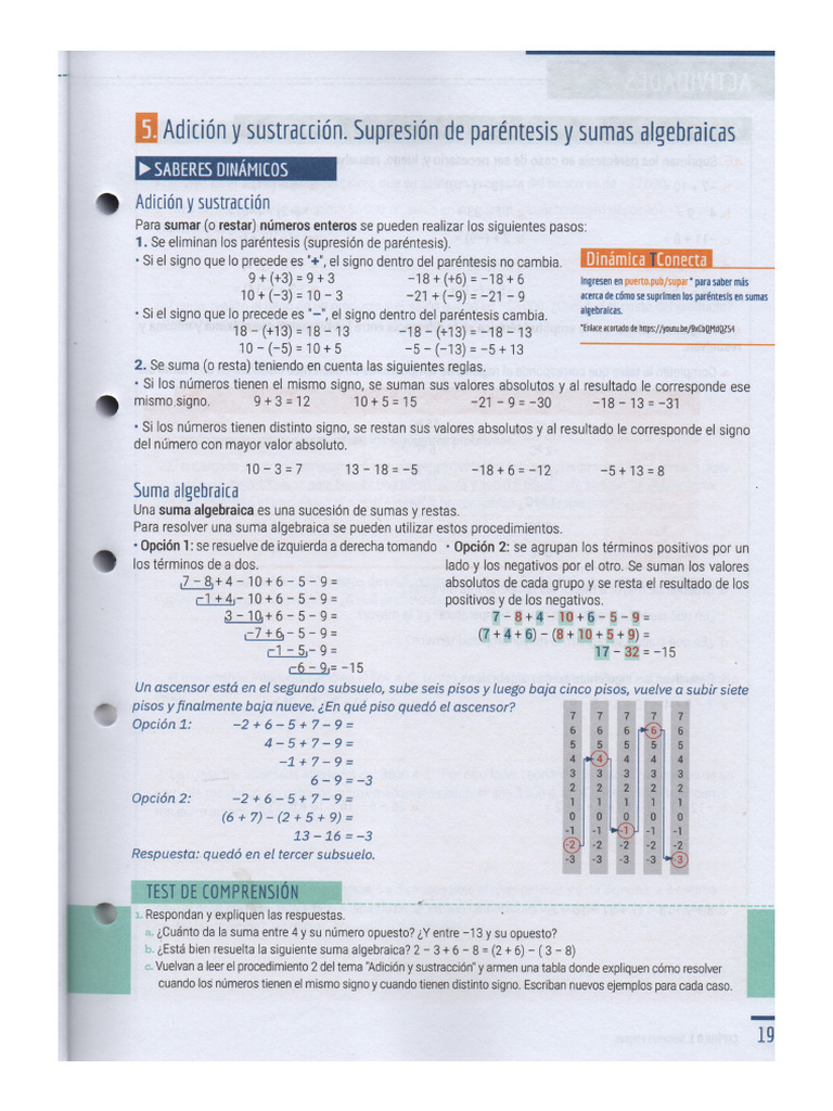 3 - Operaciones Básicas en Z (Suma - Resta - Multiplicación y División ...