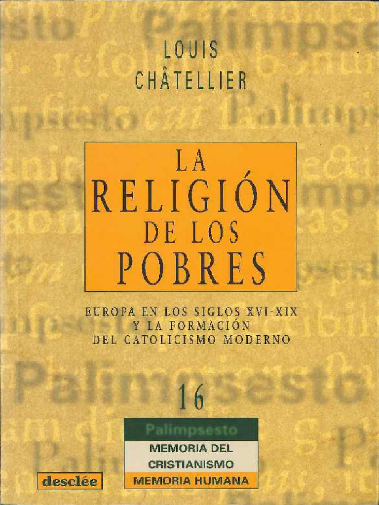 CHATTELIER (1993) La Religion de Los Pobres | PDF