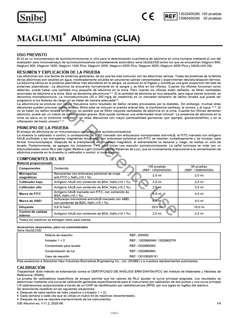 Albúmina | PDF | Proteínas | Riñón