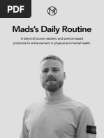 Huberman Protocols | PDF | Sleep | Strength Training