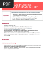 # CT Head Scan NICE Algorithm 2023 | PDF | Radiology | Causes Of Death