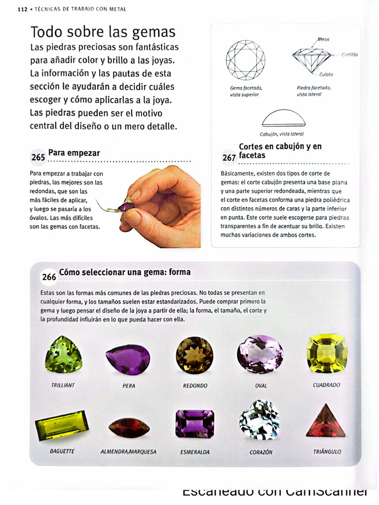 Gemas y Engastes | PDF