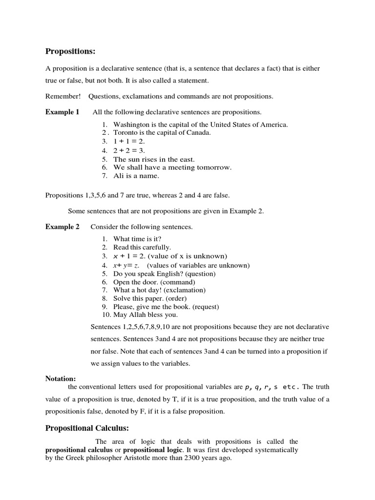 Assignments of Mathematical Logics | PDF | If And Only If | Proposition