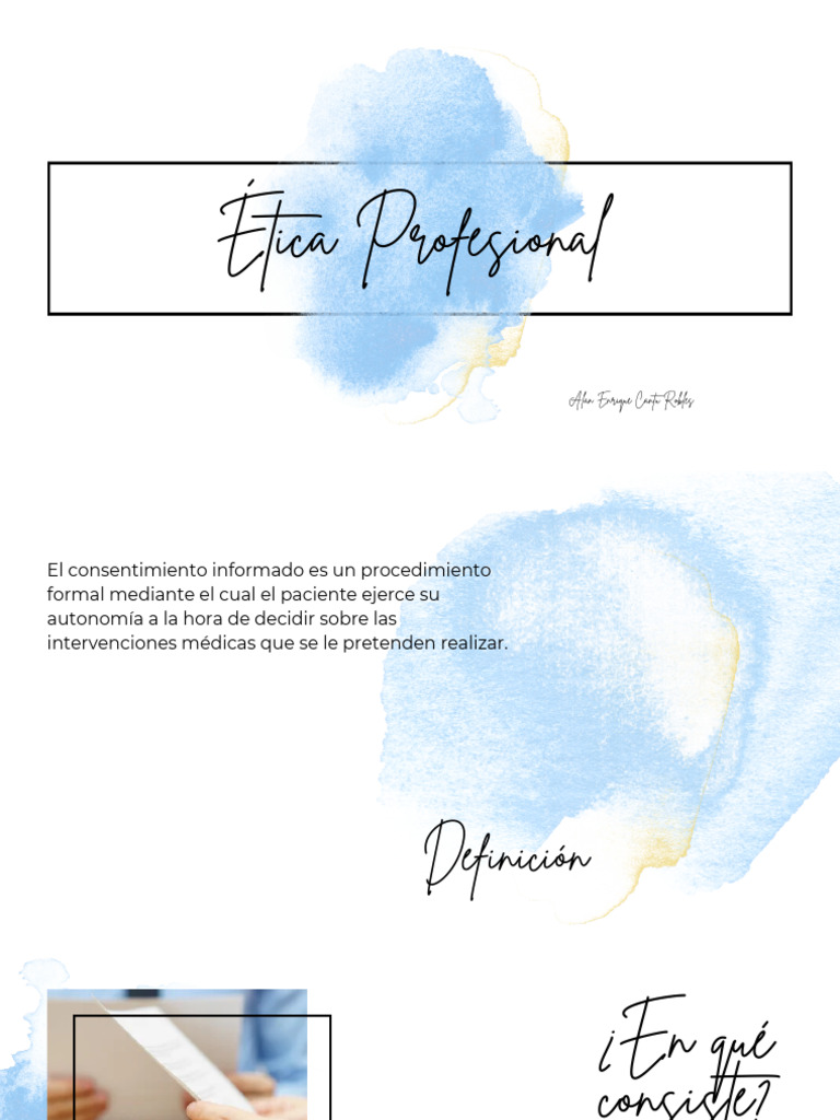 Etica Profesional | PDF