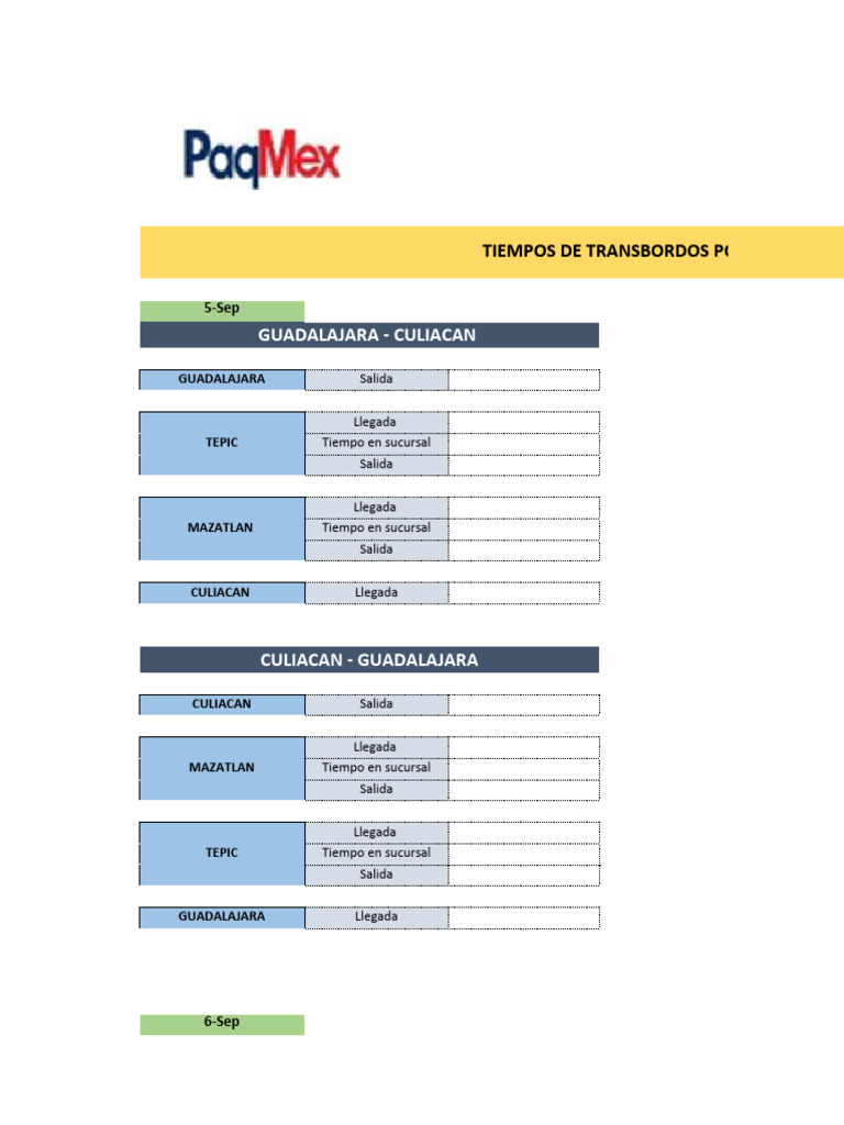 Mt10-Trayectos Pacifico - Ver.01 | PDF