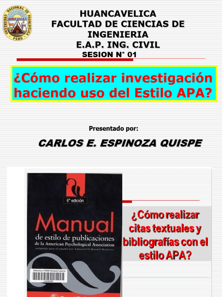 Investigación con Estilo APA en Ingeniería | PDF | Hipótesis | Experimentar