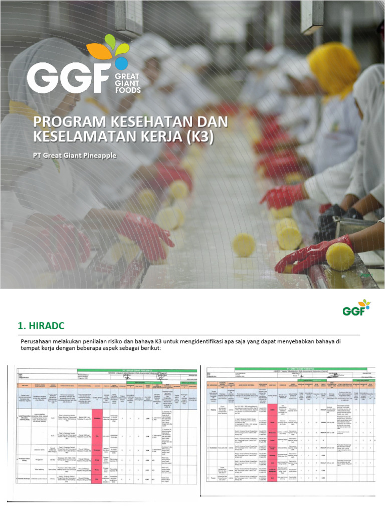 Program K3 OHS Programs - GGP | PDF