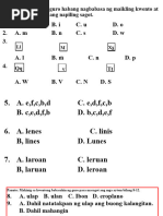 2018 ELLNA Reviewer | PDF