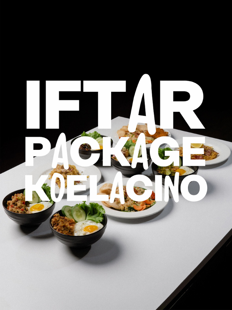 Iftar Menu Package | PDF