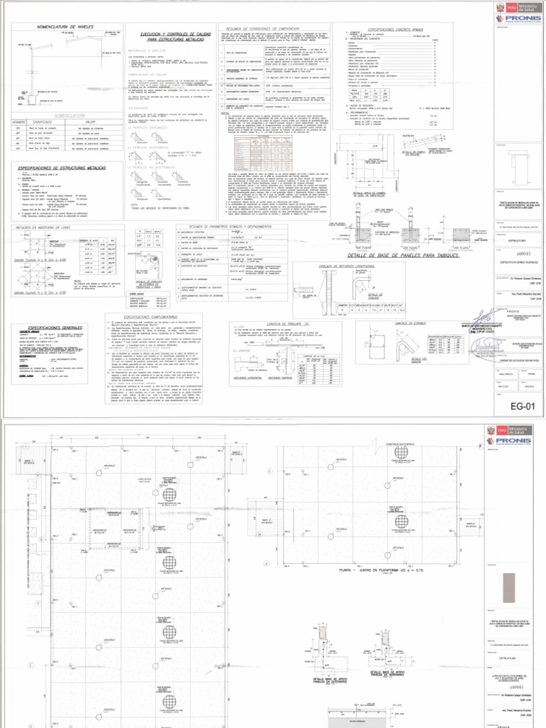 10.5. Planos de Estructuras | PDF